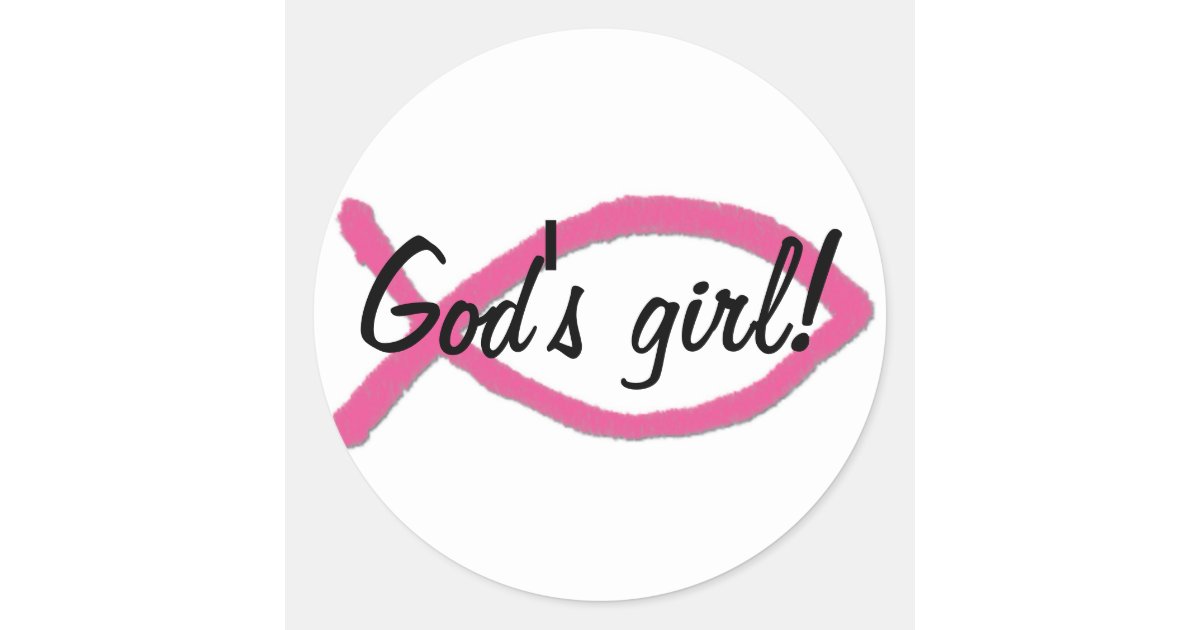 God's girl! Sticker | Zazzle