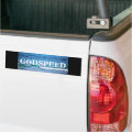 GODSPEED BUMPER STICKER | Zazzle