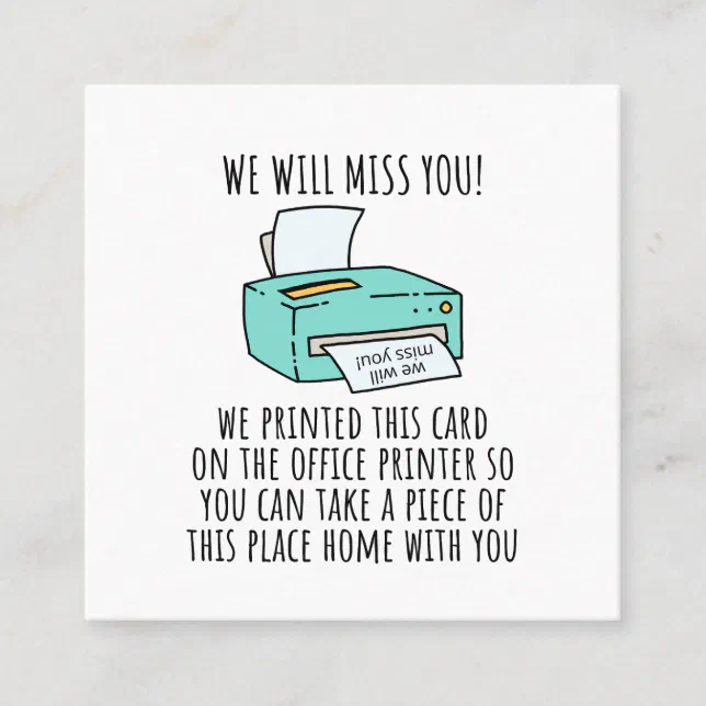 Going Away Card for Coworker or Boss, Funny Going | Zazzle