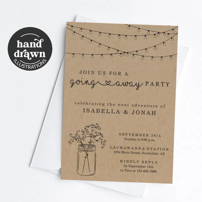 Going Away Party Invitation | Zazzle