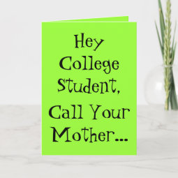 Going Away to College Card | Zazzle