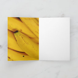 Going Bananas over You Valentine's Day Holiday Card | Zazzle