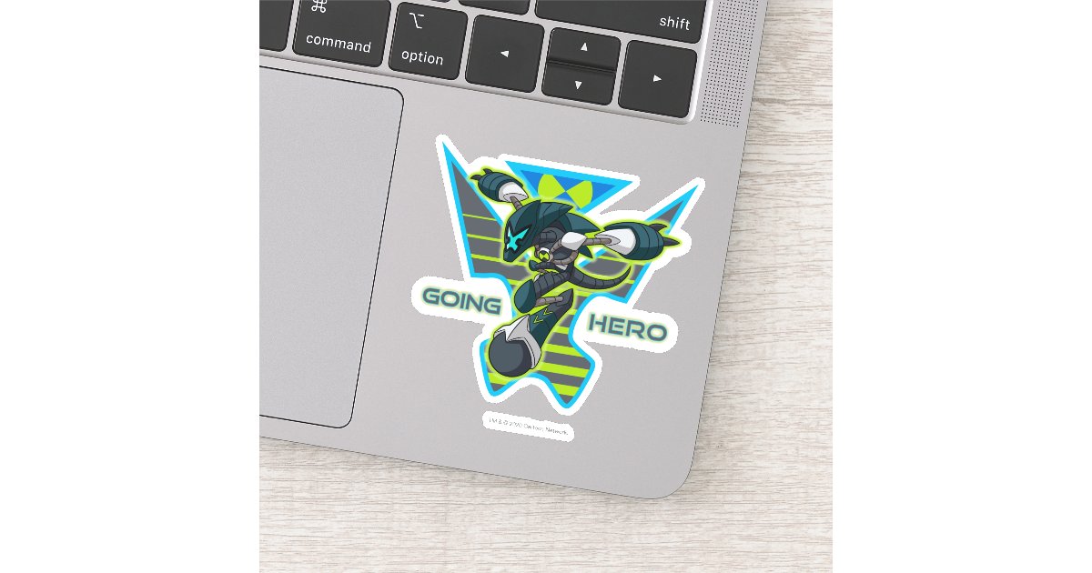 Going Hero - Omni-Kix XLR8 Sticker | Zazzle