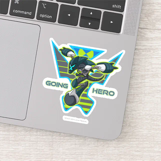 Going Hero - Omni-Kix XLR8 Sticker | Zazzle