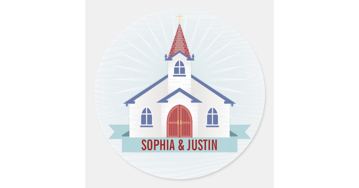 Going to the Chapel Sticker | Zazzle