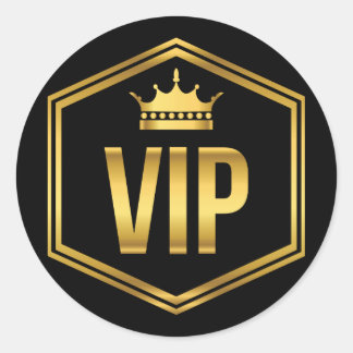 Vip Stickers | Zazzle