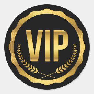 Vip Stickers | Zazzle