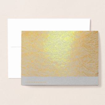 Gold and Blue Card | Zazzle