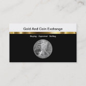 Gold And Coin Collecting Business Card | Zazzle