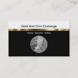 Gold And Coin Collecting Business Card | Zazzle