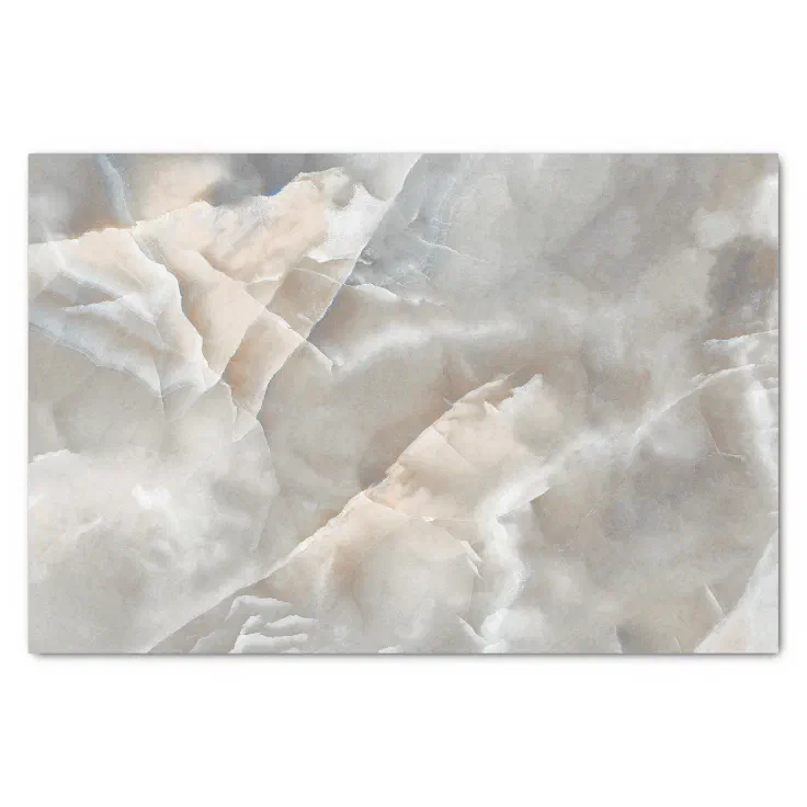 Gold and Grey Marble Tissue Paper | Zazzle