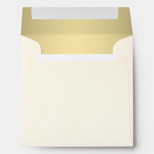 Gold and Ivory Cream Envelope | Zazzle.com