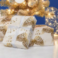 Gold Angel Wings & Stars Gift Wrap Paper | Zazzle