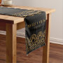 Gold Art Deco Fan Gatsby Wedding Table Runner | Zazzle
