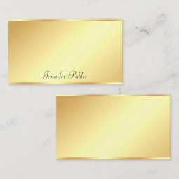 Gold Background Handwritten Script Text Template | Zazzle