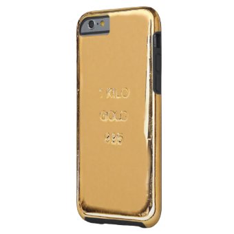 Gold Bar iPhone 6 case | Zazzle