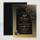 Gold Border Geometric 80th Birthday Party Invitation | Zazzle