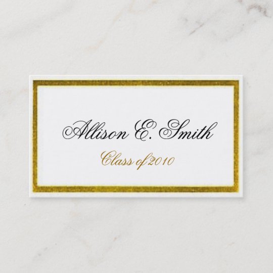 Graduation announcement name card border Class of | Zazzle.com