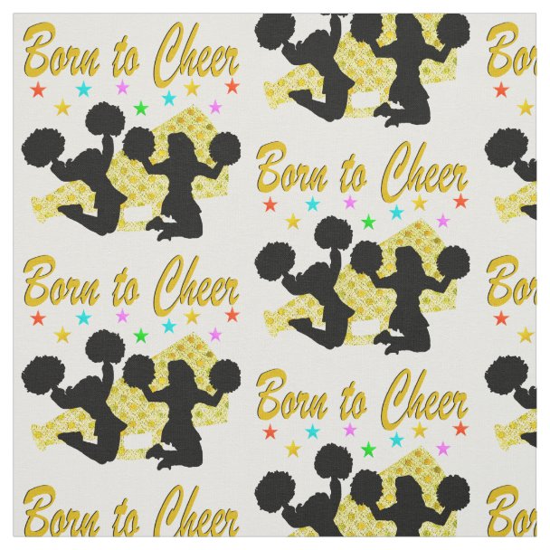 AWESOME CHEERLEADER FABRIC | Zazzle.com
