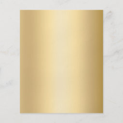 Gold business logo qr code instagram custom text flyer | Zazzle