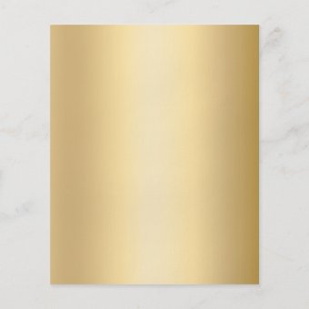 Gold business logo qr code instagram custom text flyer | Zazzle