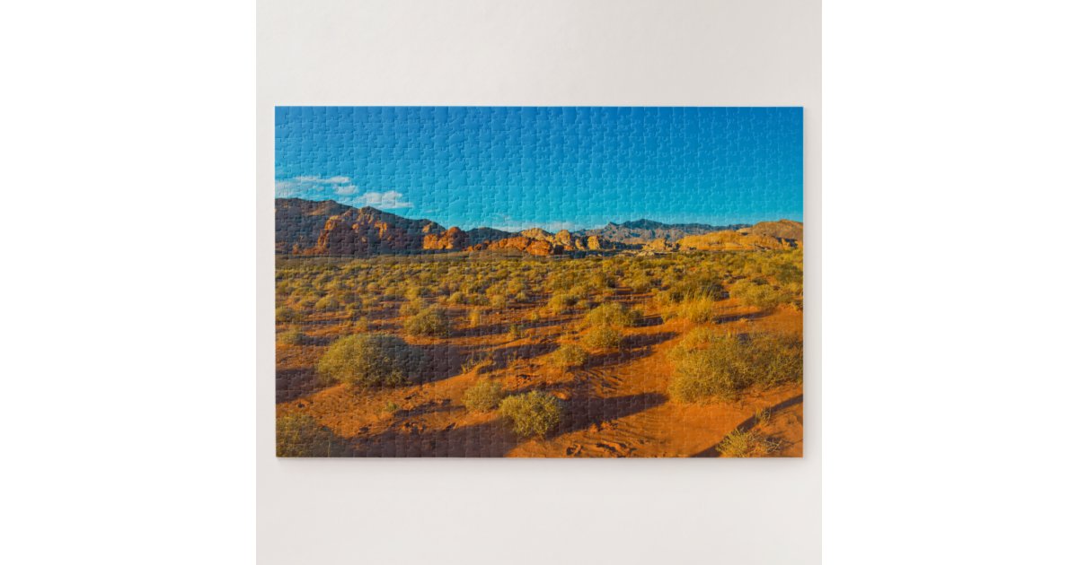 Gold Butte National Monument, Mud Road Vista Jigsaw Puzzle | Zazzle