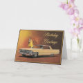 Gold Cadillac Elegant Birthday Card | Zazzle