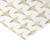 Gold Caduceus Doctor Medical Symbol Pattern Tissue Paper | Zazzle