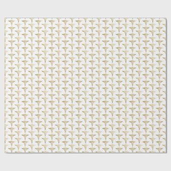 Gold Caduceus Doctor Medical Symbol Pattern Wrapping Paper | Zazzle