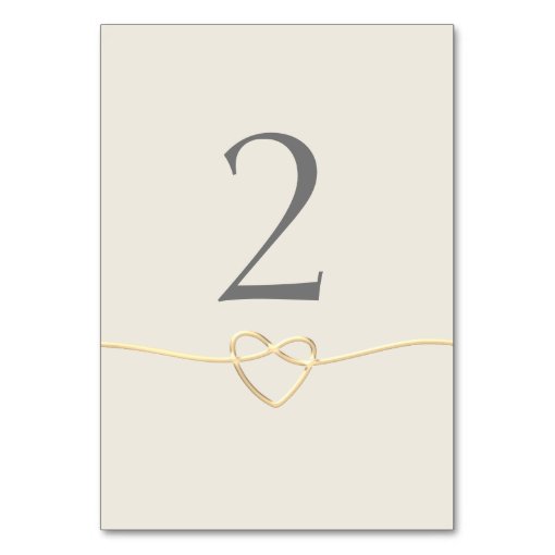 Gold Calligraphy Table Number | Zazzle