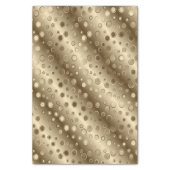 Gold Circle Champagne Bling tissue paper | Zazzle