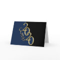 Gold Class of 2020 Graduation Thank You Card | Zazzle