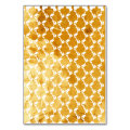 Gold Classic Ornament Foldable Name Card | Zazzle