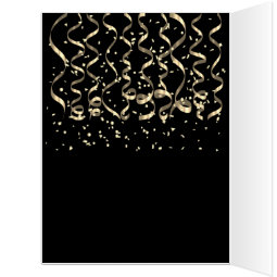 Gold Confetti Graduation Graduation Photo Giant Card | Zazzle