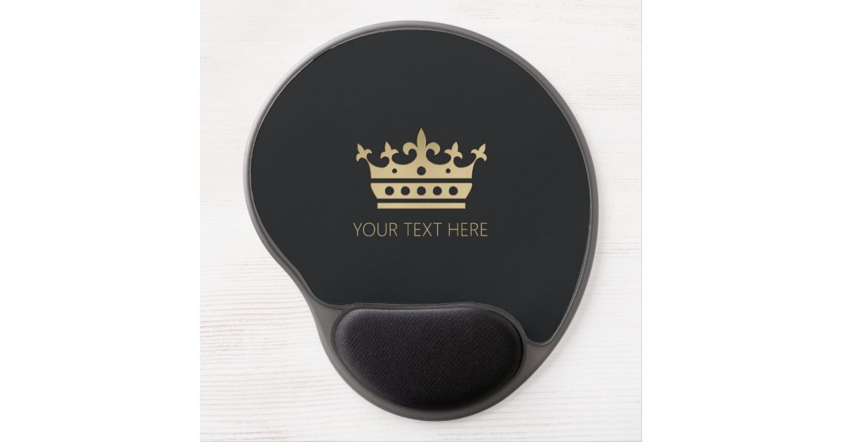 Gold Crown Gel Mouse Pad | Zazzle