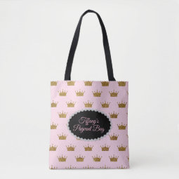 Gold Crowns Pageant Tote Bag | Zazzle