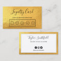 Gold Custom Loyalty Card | Zazzle