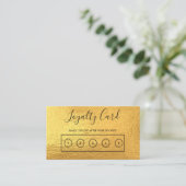 Gold Custom Loyalty Card | Zazzle