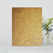Gold Detail Letterhead | Zazzle