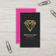 Gold Diamond Business Card | Zazzle