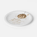 Gold Disco Ball Golden Birthday Party Paper Plates | Zazzle
