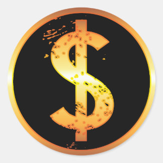 Dollar Sign Stickers | Zazzle