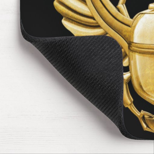 Gold Egyptian Scarab Mouse Pad | Zazzle