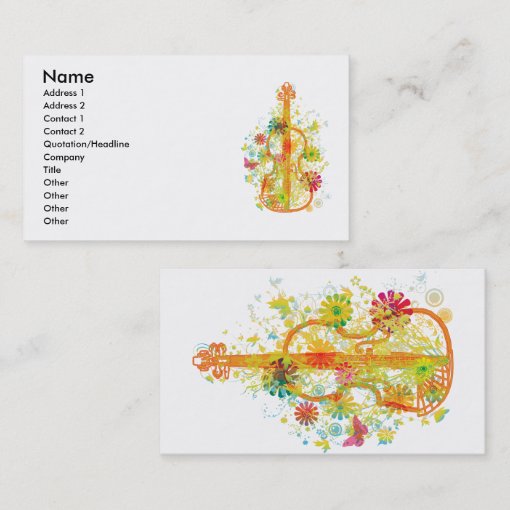 Gold_Experience Business Card | Zazzle