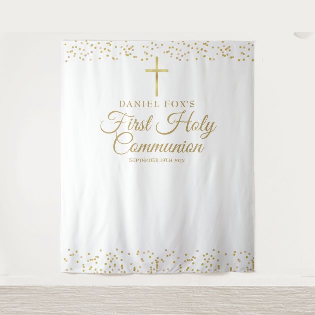 Backdrops & Props Party Supplies Paper & Party Supplies Holy Communion ...