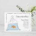Gold Fish New Home Moving Announcement | Zazzle