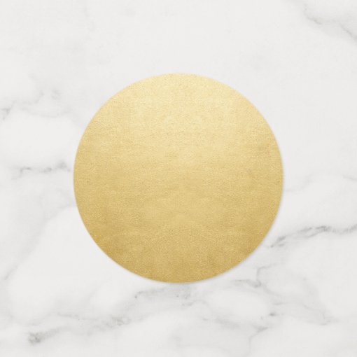 Gold Foil Effect Faux Design Your Own Custom Large Confetti | Zazzle