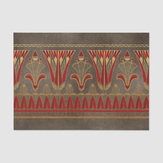 Gold Foil Egyptian Themed Party Tissue Paper | Zazzle