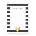 Gold Foil Heart Post-it Notes | Zazzle