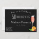 Gold Fun Fab 50th Birthday Invitation | Zazzle